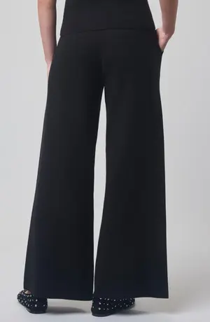 Splendid X @cellajaneblog Seam Pants - Black