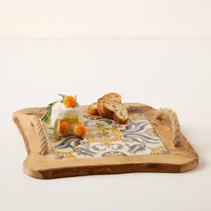 UNCOMMON GOODS Tunisian Small Bites Serving Tray Kamsah