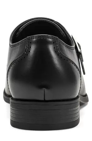 KENNETH COLE Buckle Monk Shoe - Black