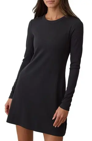 Marine Layer Lexi Long Sleeve Rib Minidress