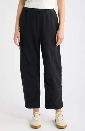 Marine Layer Jessie Pull-on Barrel Leg Twill Pants