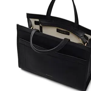 RADLEY Alba Place Ziptop Satchel Bag - Black