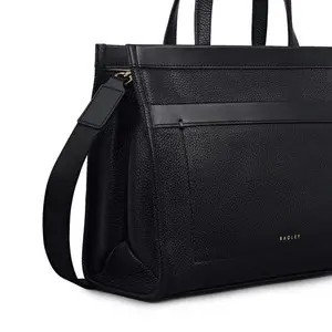 RADLEY Alba Place Ziptop Satchel Bag - Black