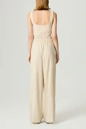 NOCTURNE Drawstring-waist Relaxed Trousers