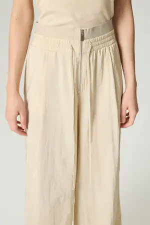 NOCTURNE Drawstring-waist Relaxed Trousers