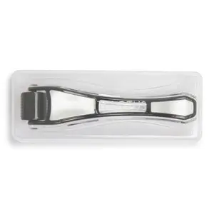 WHITE LOTUS BEAUTY Sensitive Skin Microneedling Roller 0.15mm - Black