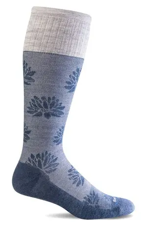 SOCKWELL SOCKWELL Lotus Lift Compression Socks Denim
