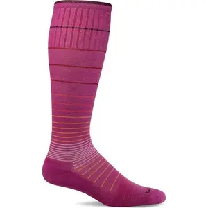 SOCKWELL Circulator Compression Socks Raspberry