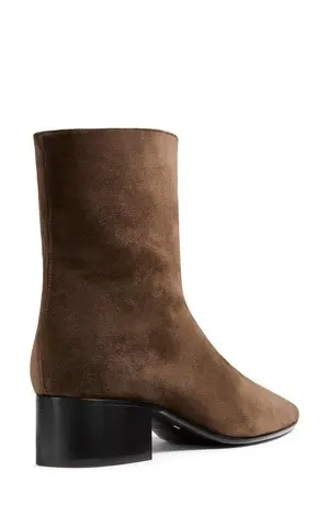 Khaite Andee Pointed Toe Bootie - Ebano