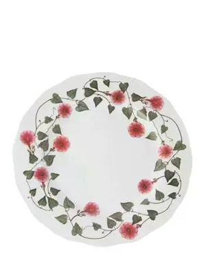 CABANA Ciclamino Porcelain Charger Plate - White