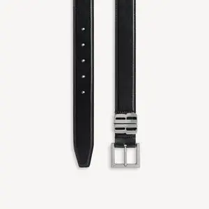 Balenciaga Bb Editor Belt - Black