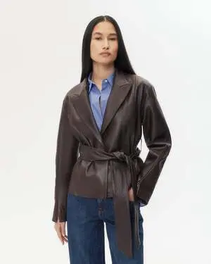 TWP Andie Jacket In Leather