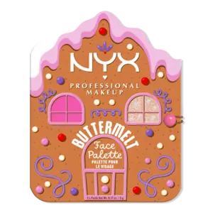 NYX PROFESSIONAL MAKEUP Buttermelt Face Palette Blush & Highlighter Duo - Light/medium