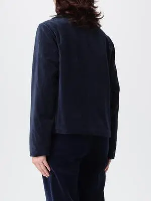 Aspesi Double Breasted Jacket - Blue