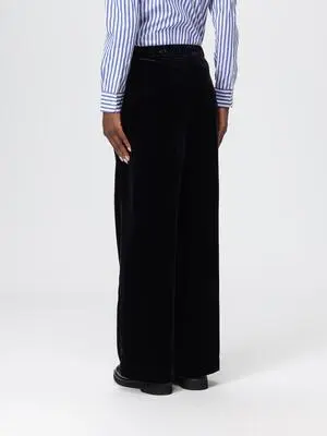 Aspesi Velvet Wide Leg Trousers