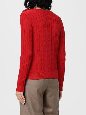 Ralph Lauren Cable Knit Sweater With Button Detail