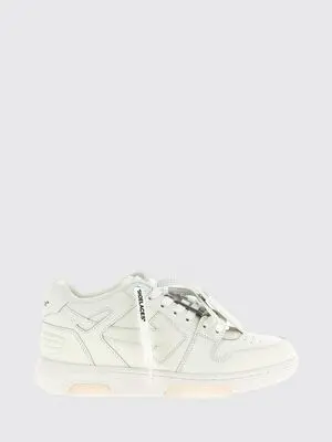 Off-white Embossed Sneakers For Men
