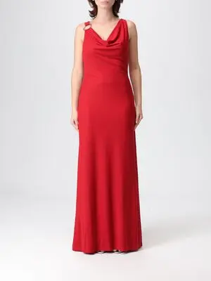 Red Maxi Evening Dress