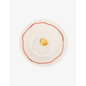 ANNA + NINA Rendez-vous Oeuf Ceramic Plate - Multicoloured
