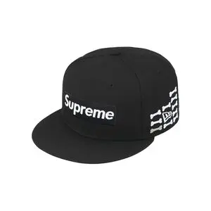 Supreme Bones Box Logo New Era Cap - Black