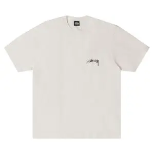 StÜssy Serpent Pigment Dyed Tee - Cream