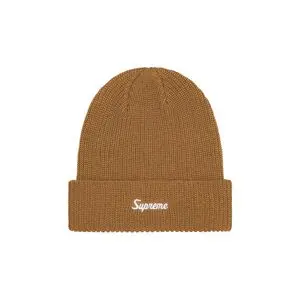 Supreme Loose Gauge Beanie Tan