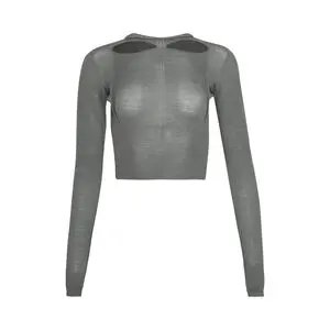 Rick Owens Cropped Performance Tops For Women