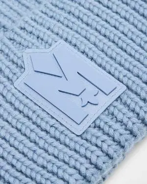 Mackage M-logo Patch Beanie - Medium Blue