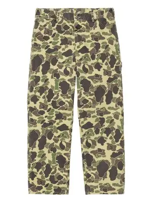 Carhartt Work In Progress Printed Trousers - Green