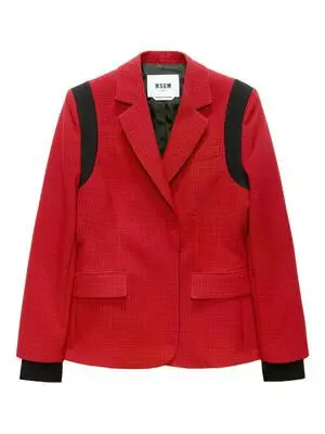 MSGM Paneled Blazer