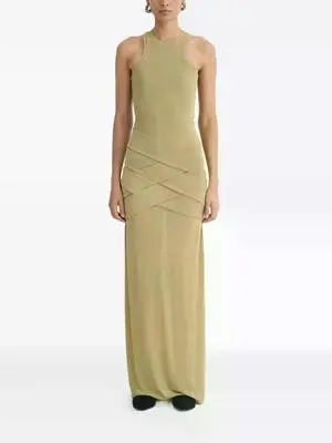 Nanushka Arisa Layered Maxi Dress