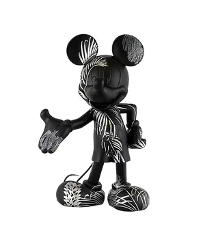 LEBLON DELIENNE Mickey Mouse Welcome 12 Figurine - Black Gray