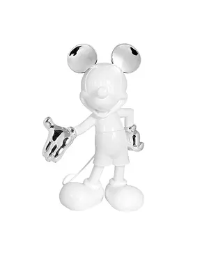 LEBLON DELIENNE Mickey Mouse Welcome 12 Figurine - White Silver