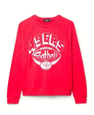 Junk Food Clothing Raglan Sweatshirts Hoodies For Women