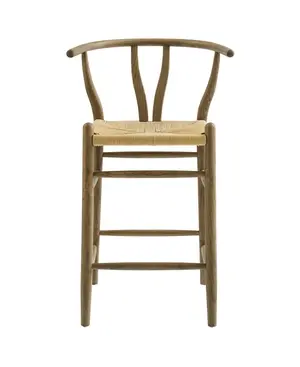 MODWAY Amish Wood Counter Stool