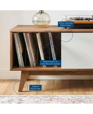 MODWAY Envision Vinyl Record Display Stand