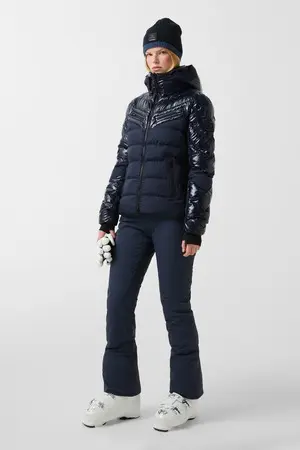 Bogner Farina Quilted Jacket - Dark Blue