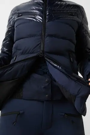 Bogner Farina Quilted Jacket - Dark Blue