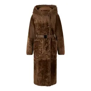 Bogner Lambskin Peyton Coat - Hazel