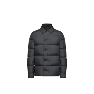 Moncler Padded Shirt Jacket - Black