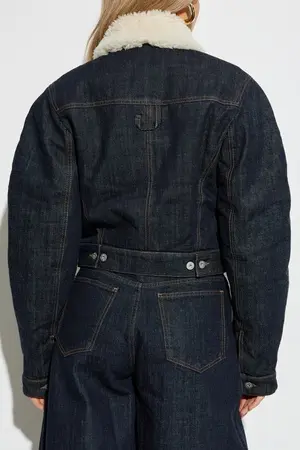 Jacquemus Denim Jacket - Navy Blue