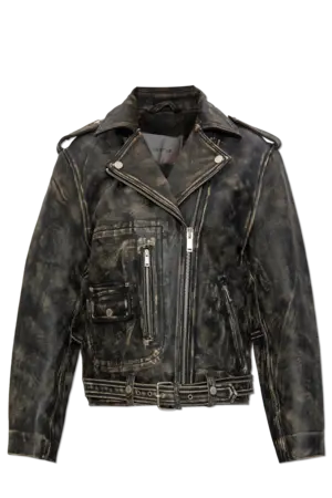 GESTUZ Gzrylee Leather Biker Jacket