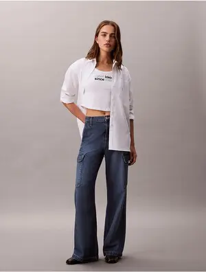 Calvin Klein Cargo Bottoms For Women