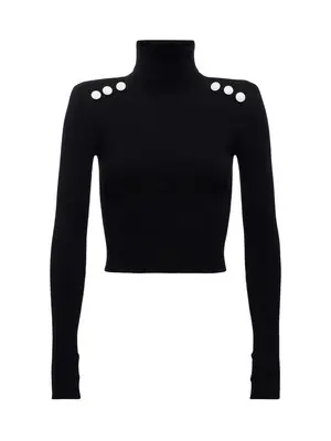 L'Agence Colette Cropped Turtleneck