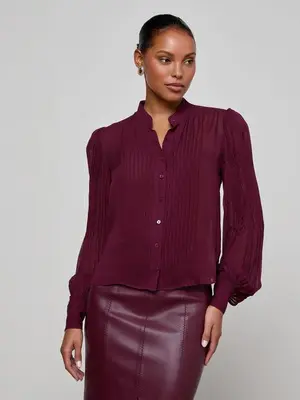 L'agence Pleated Blouses