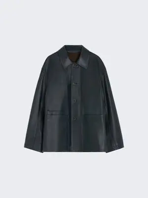 LEMAIRE Leather Workwear Jacket