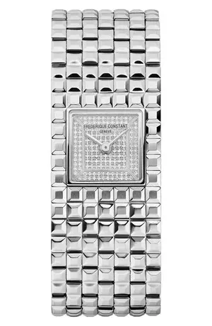FREDERIQUE CONSTANT Classics Diamond Bracelet Watch - Silverone