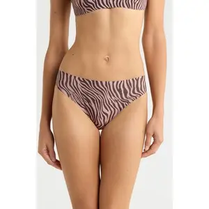 MEUNDIES Dreamseam Bikini Bottom - Blush Zebra