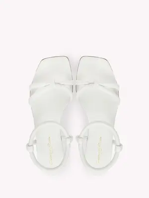 GIANVITO ROSSI Juno 05 Sandals - White - Nappa