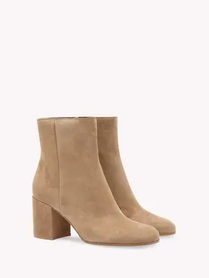 GIANVITO ROSSI Joelle Ankle Boots - Brown - Suede